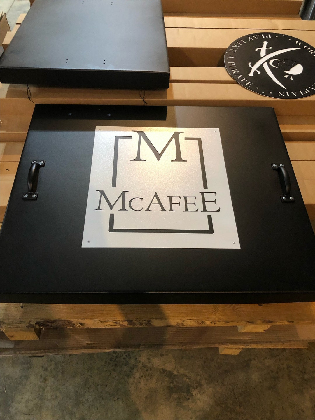 Custom Cover - Black Diamond 36” 3 Burner Griddle - Custom Black ...