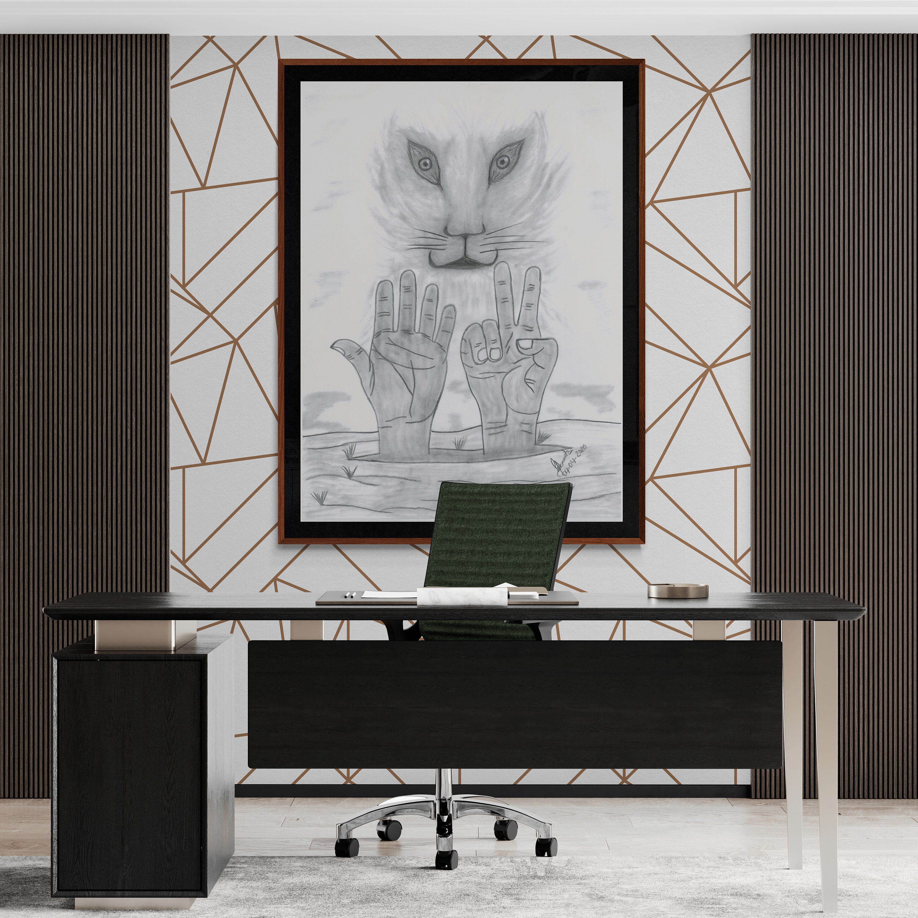 Poster of the Lion of Judah, 7 Days of Creation, Works of Art That the ...