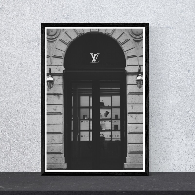 Louis Vuitton Poster - Etsy