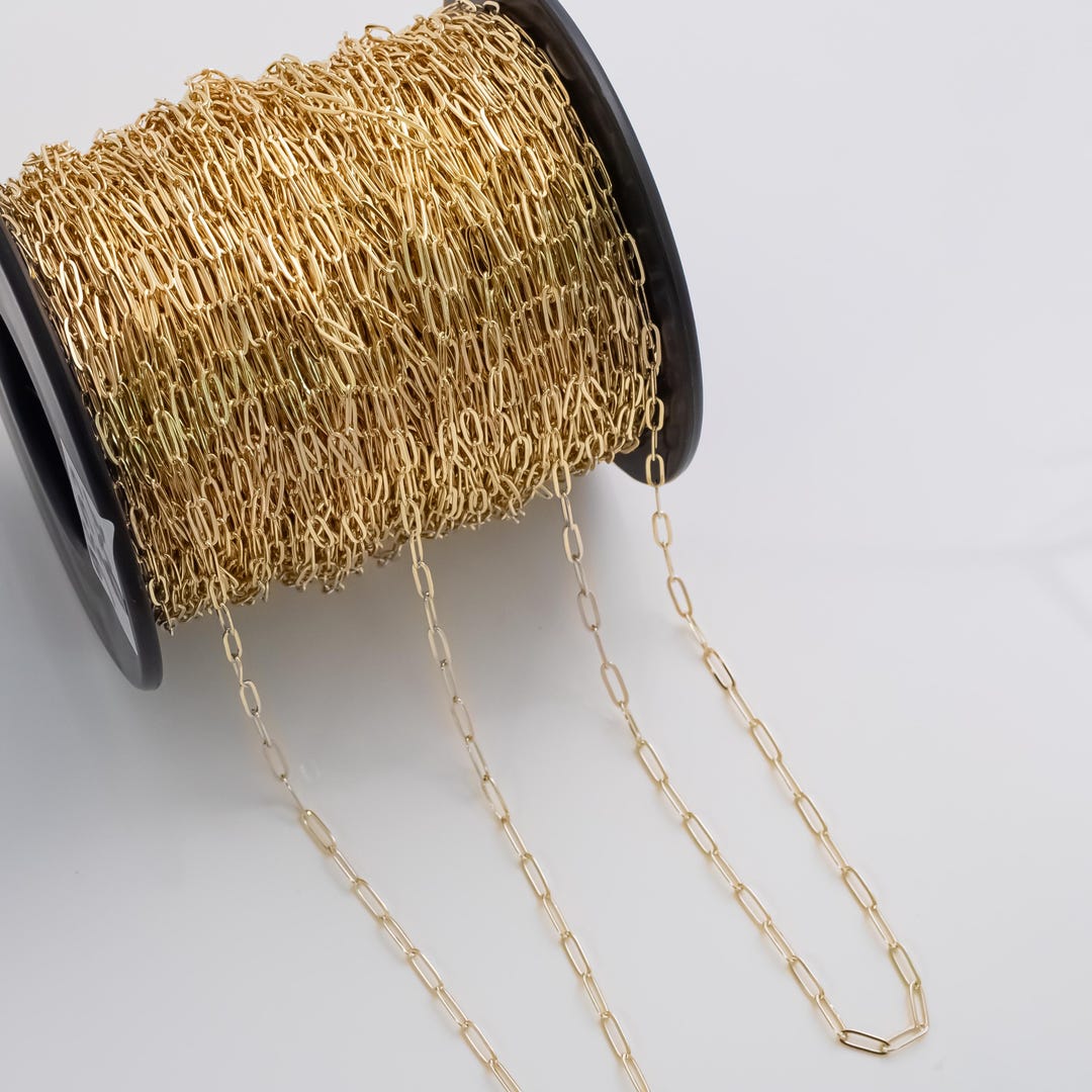 Paperclip 3x9mm CCC PVD Ion Plated Chain - Tarnish Resistant Wholesale ...