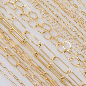 14k Gold Filled Chain Made in USA Permanent Jewelry Chain - Etsy