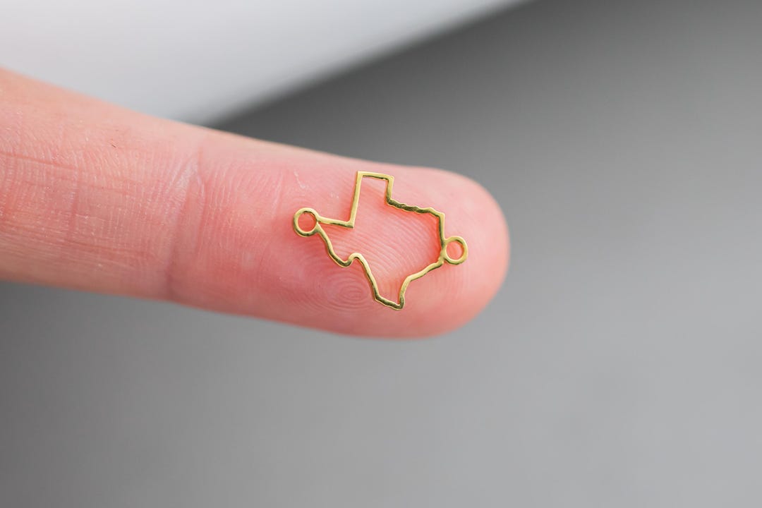 Texas Connector- Permanent Jewelry Connectors- Hand Polished Stainless ...