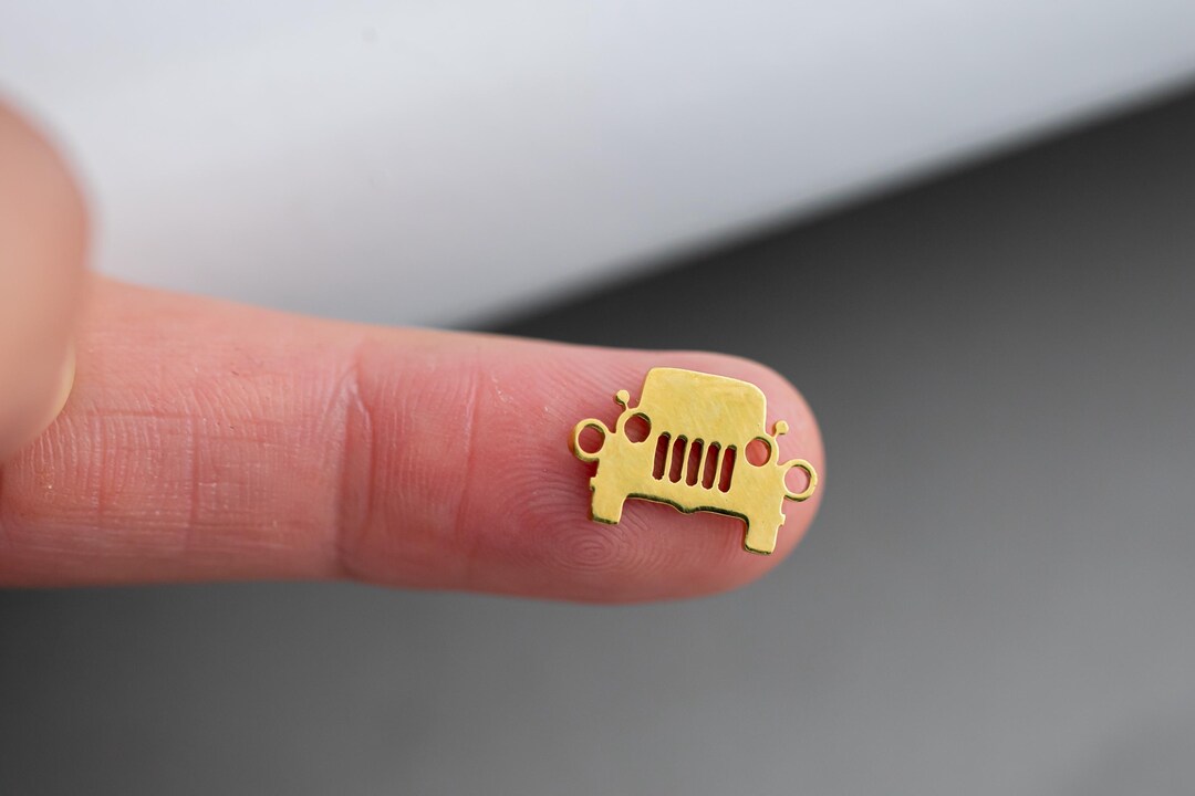 Jeep Truck Connector Permanent Jewelry Connectors Hand Polished ...