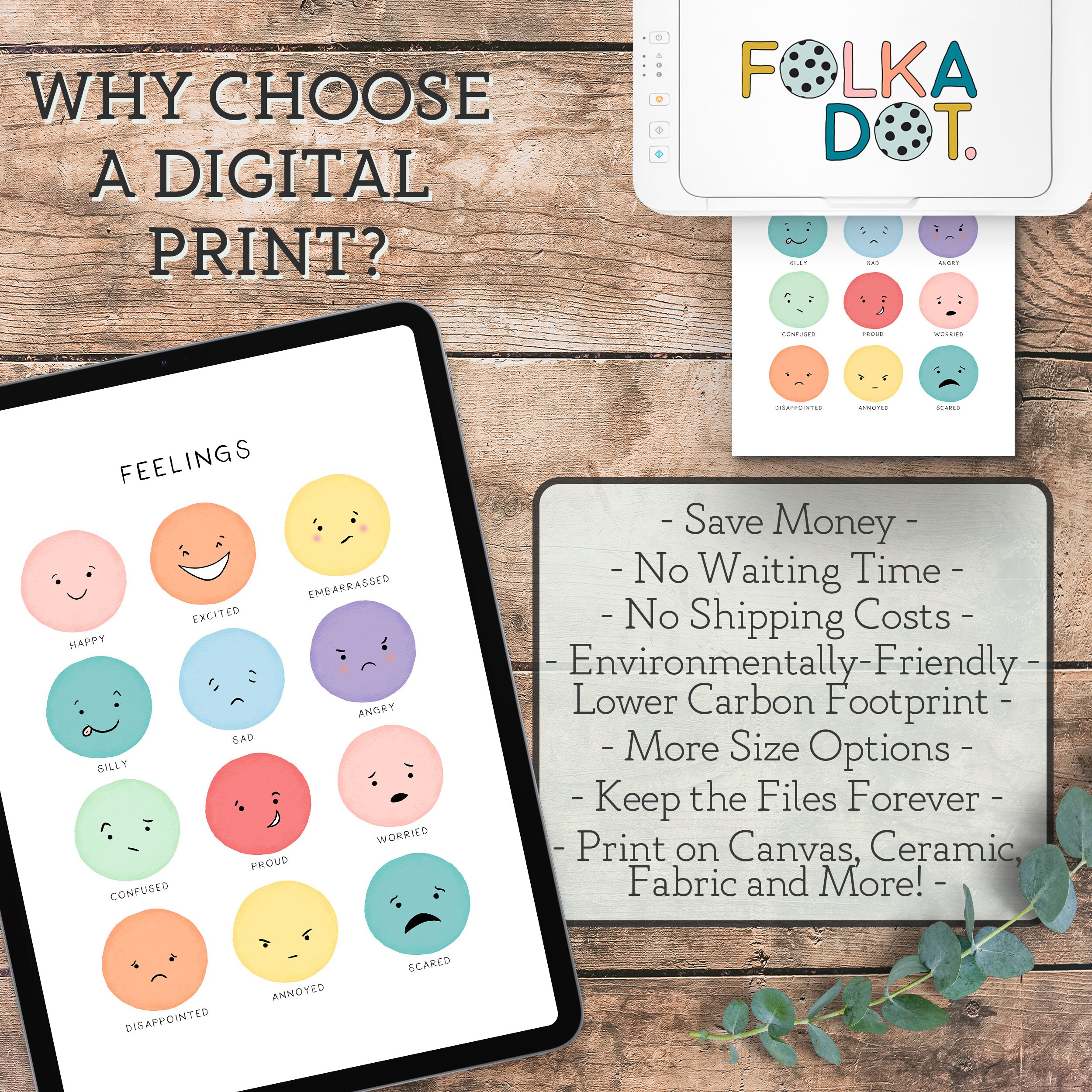 Preschool Emotions & Feelings Classroom Posters Montessori | Etsy