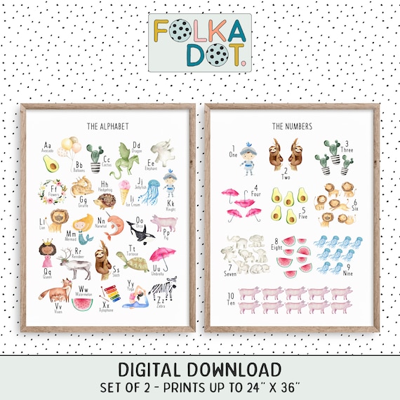 Art & Collectibles Homeschool Printables DIGITAL DOWNLOAD Watercolor ...