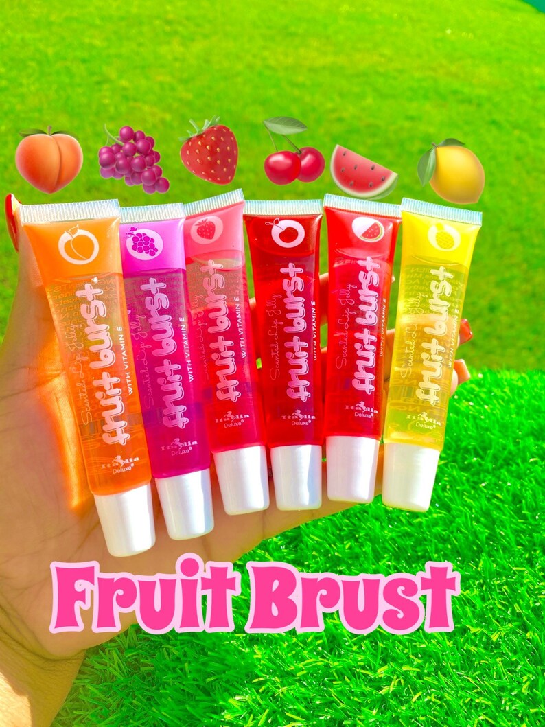 Fruity Lip Gloss Clear Lip Gloss Scented Lip Gloss | Etsy