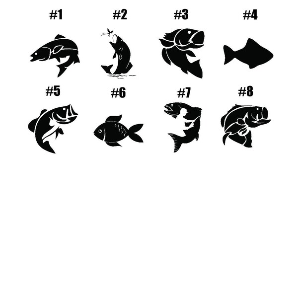 Fish Decal - Etsy