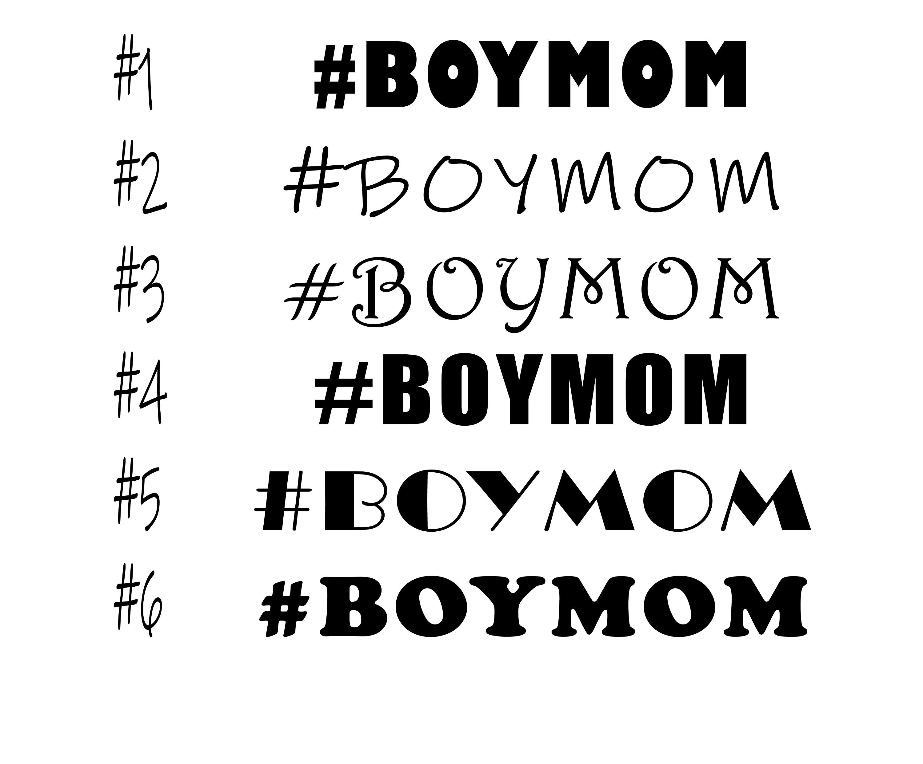 Vinyl Decal Laptop Sticker Boy Mom boymom Free Shipping - Etsy UK