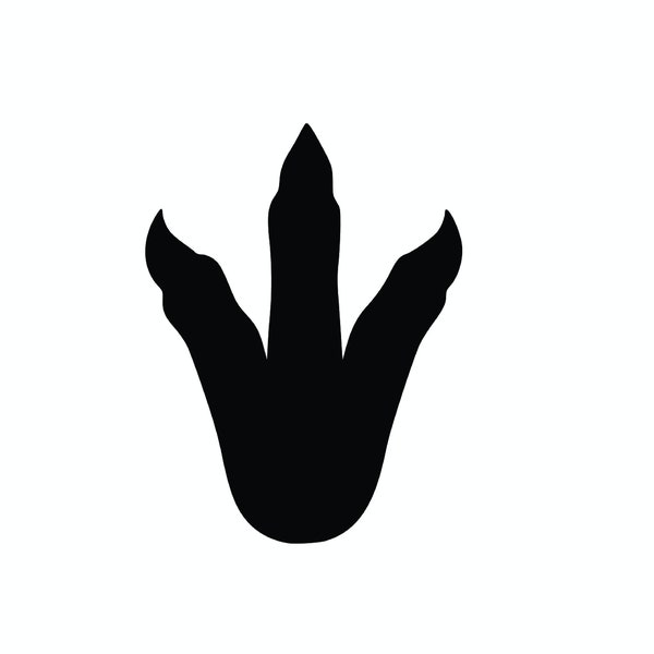 Dinosaur Paw Print - Etsy