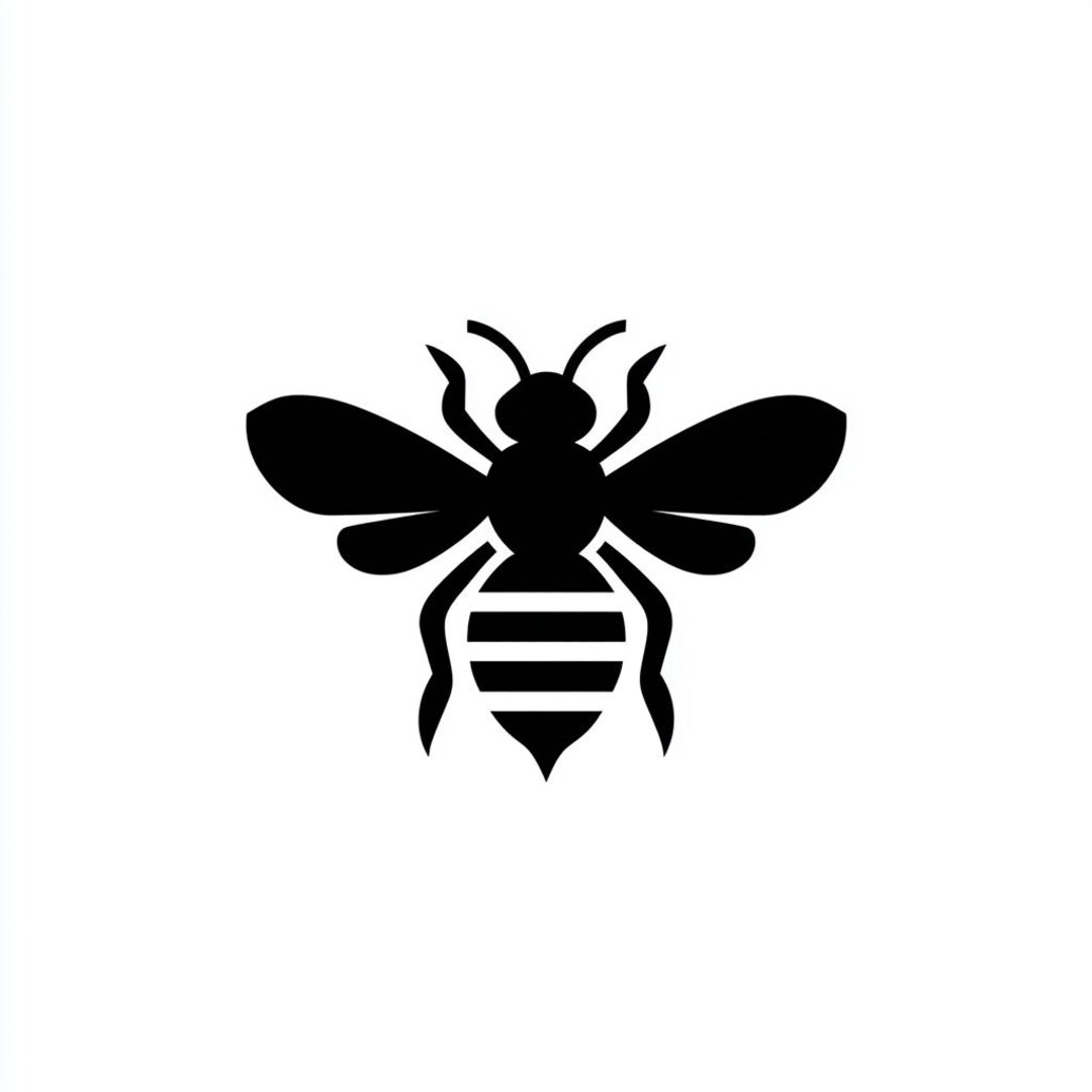 Vinyl Decal - Bee Wasp Laptop Sticker Laptop Decal Book Decal Car Decal ...