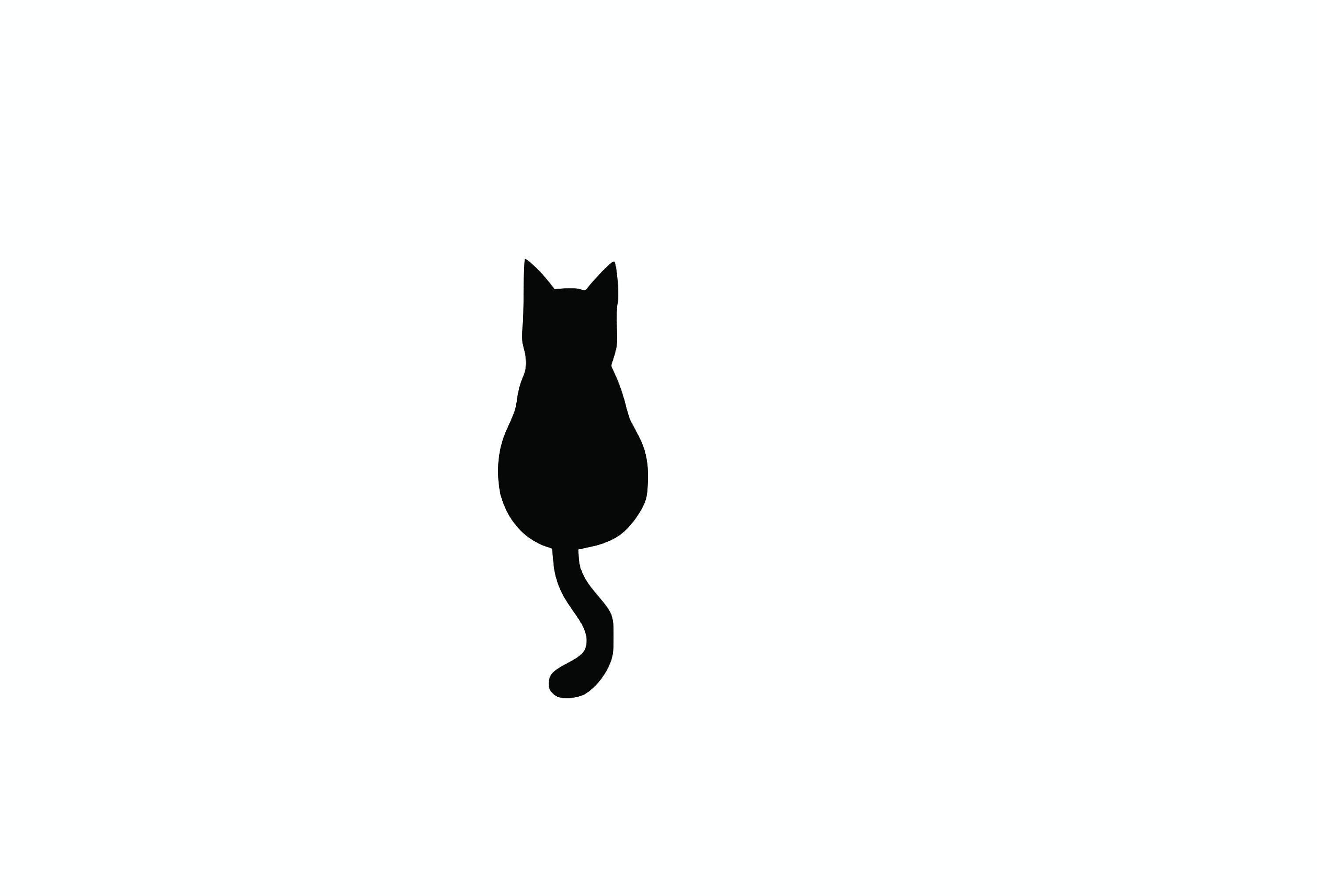 Vinyl Decal Cat Decal Cat Sticker Cat Decal Cat Laptop Decal - Etsy