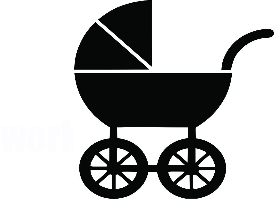 Vinyl Decal - Stroller Laptop Decal Laptop Sticker Baby Decal - Etsy