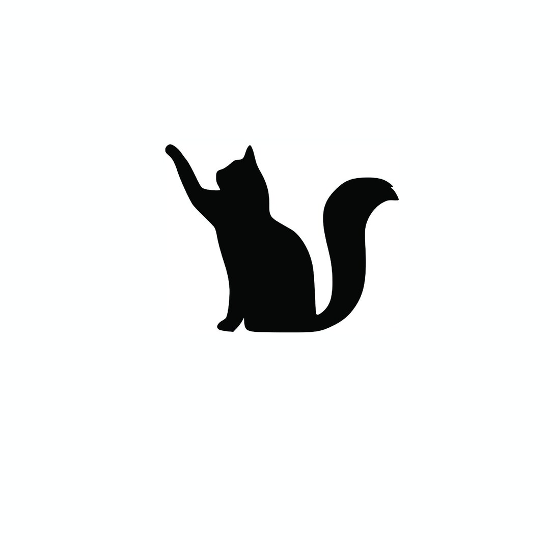 Vinyl Decal - Cat Decal Cat Sticker Cat Decal Cat Car Decal / Laptop ...