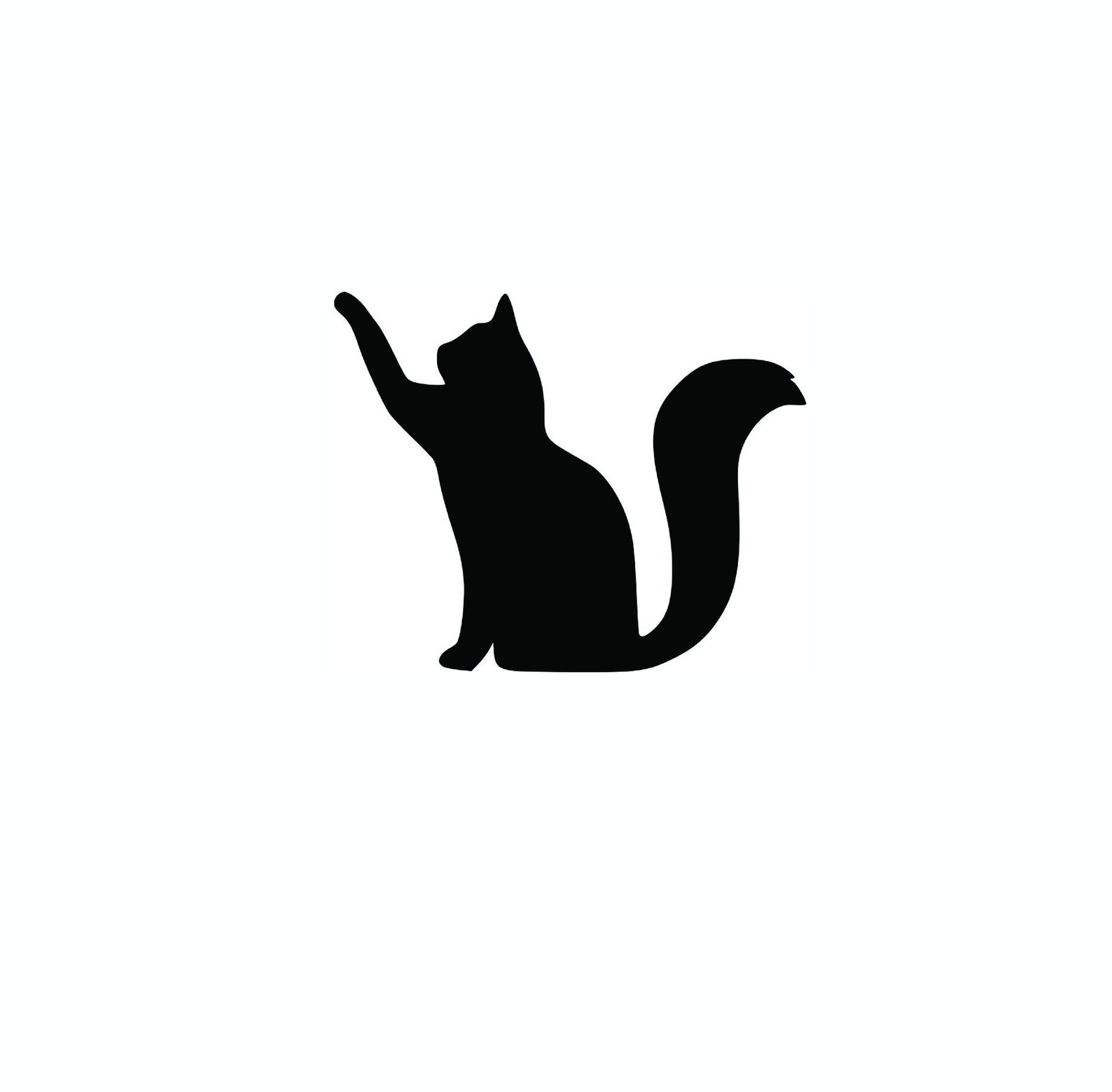 Vinyl Decal Cat Decal Cat Sticker Cat Decal Cat Car Decal / Laptop ...