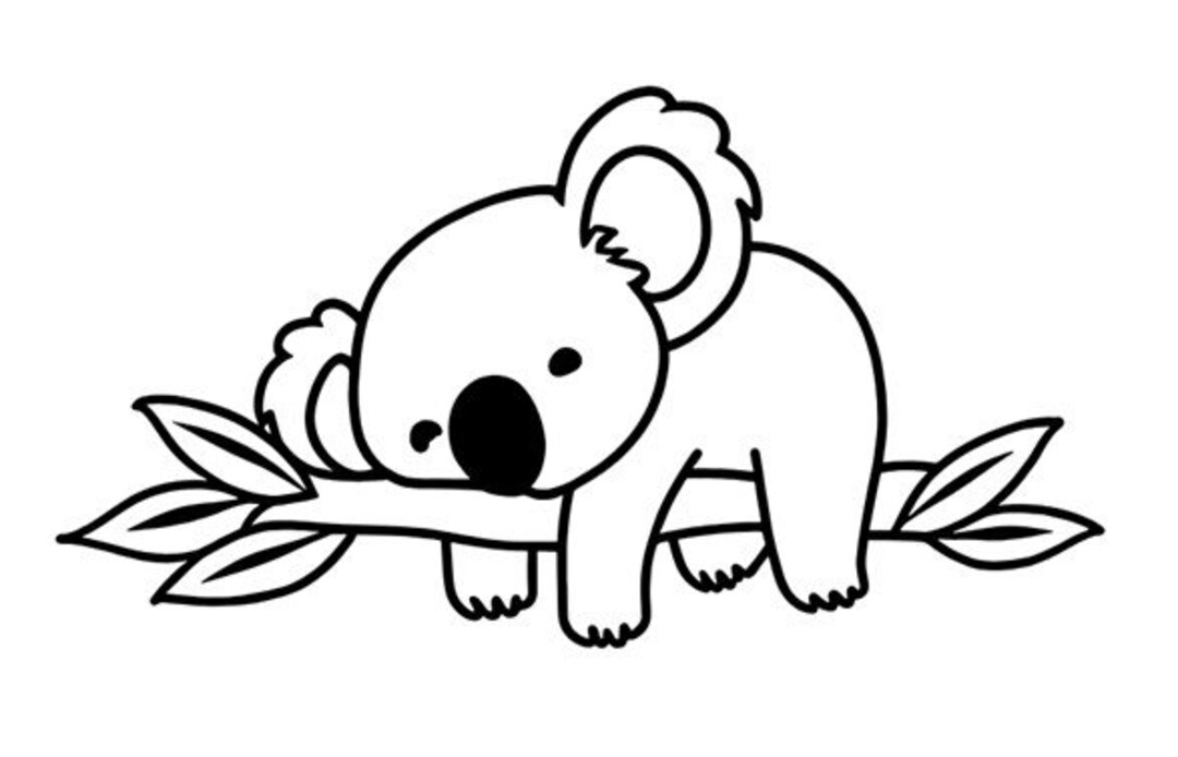 Vinyl Decal - Koala Decal Koala Sticker Koala Decal Koala Laptop Decal ...