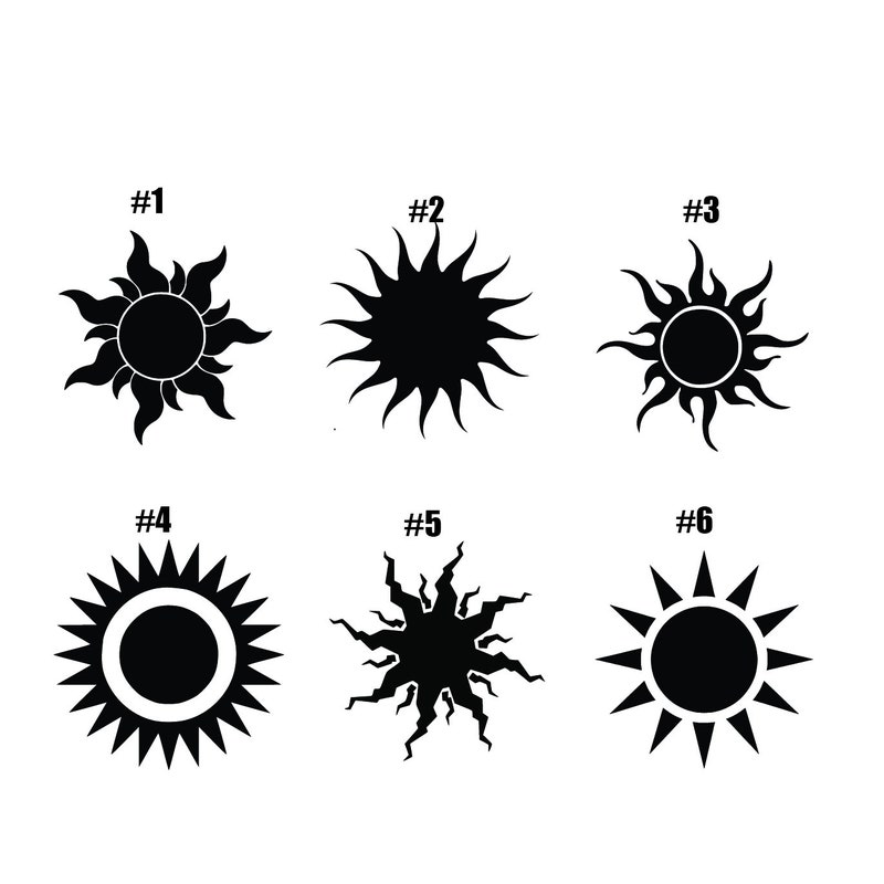 Sunset Wall Decal - Etsy