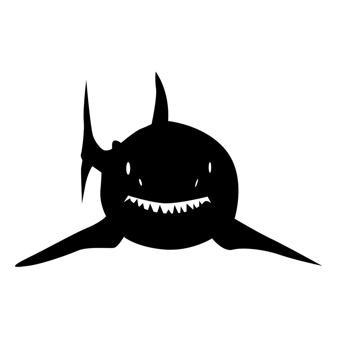 Vinyl Decal - Shark Laptop Sticker Laptop Decal Book Decal Car Decal ...