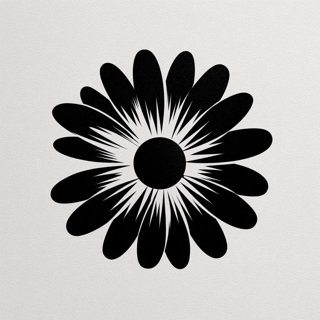 Vinyl Decal - Daisy Flower Laptop Sticker Laptop Decal Book Decal Car ...