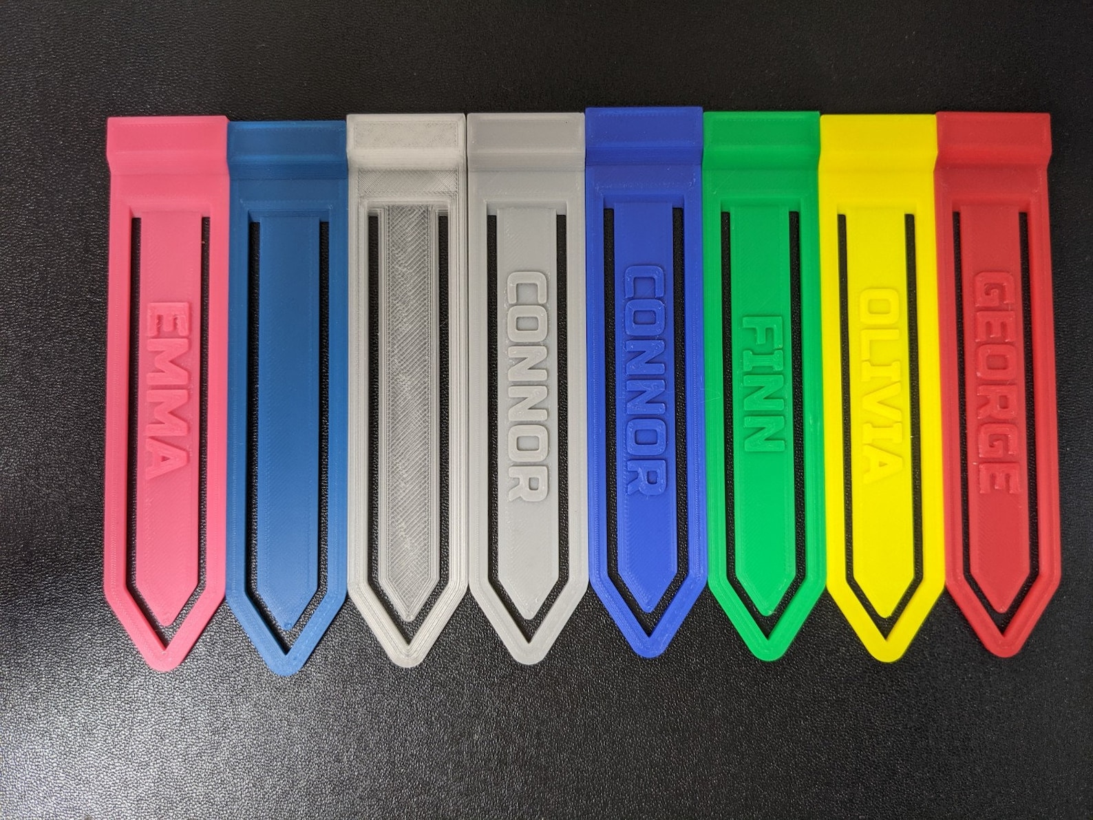 3D Printed Personalized Custom Book Marks Customizable & | Etsy