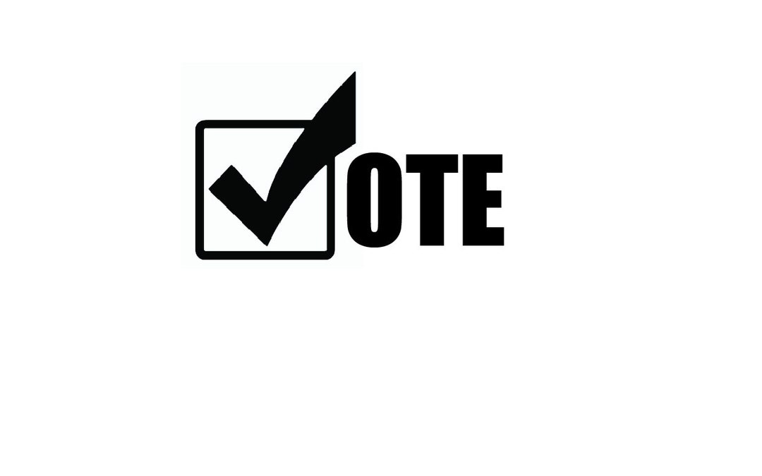 Vinyl Decal Vote Laptop Sticker Laptop Decal Book Decal Car Decal Party ...