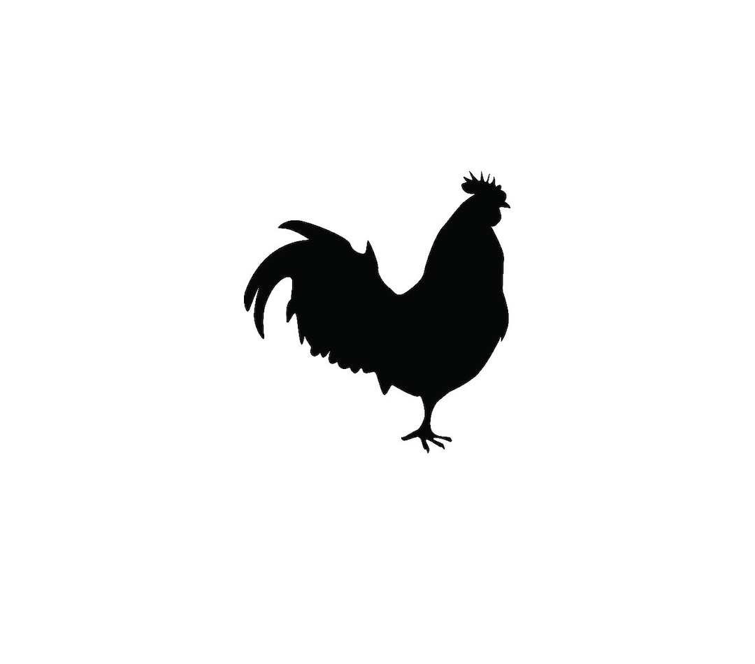 Vinyl Decal - Rooster Laptop Sticker Laptop Decal Book Decal Car Decal ...