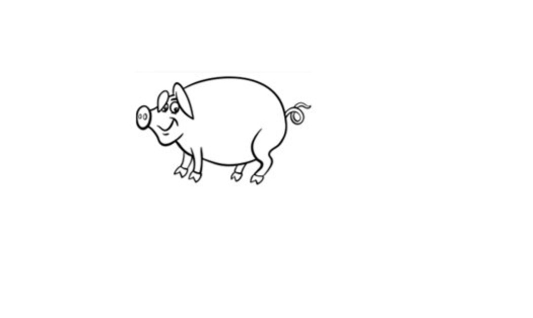 Vinyl Decal - Cute Pig Laptop Sticker Laptop Decal Book Decal Car Decal ...