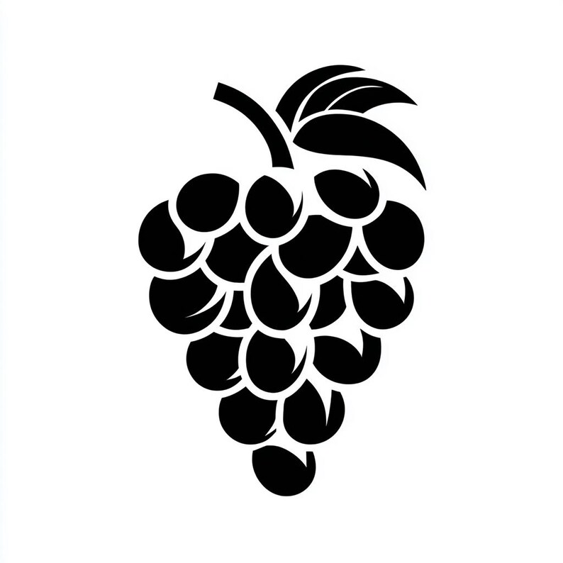 Vinyl Decal - Grapes Laptop Sticker Laptop Decal Book Decal Car Decal ...