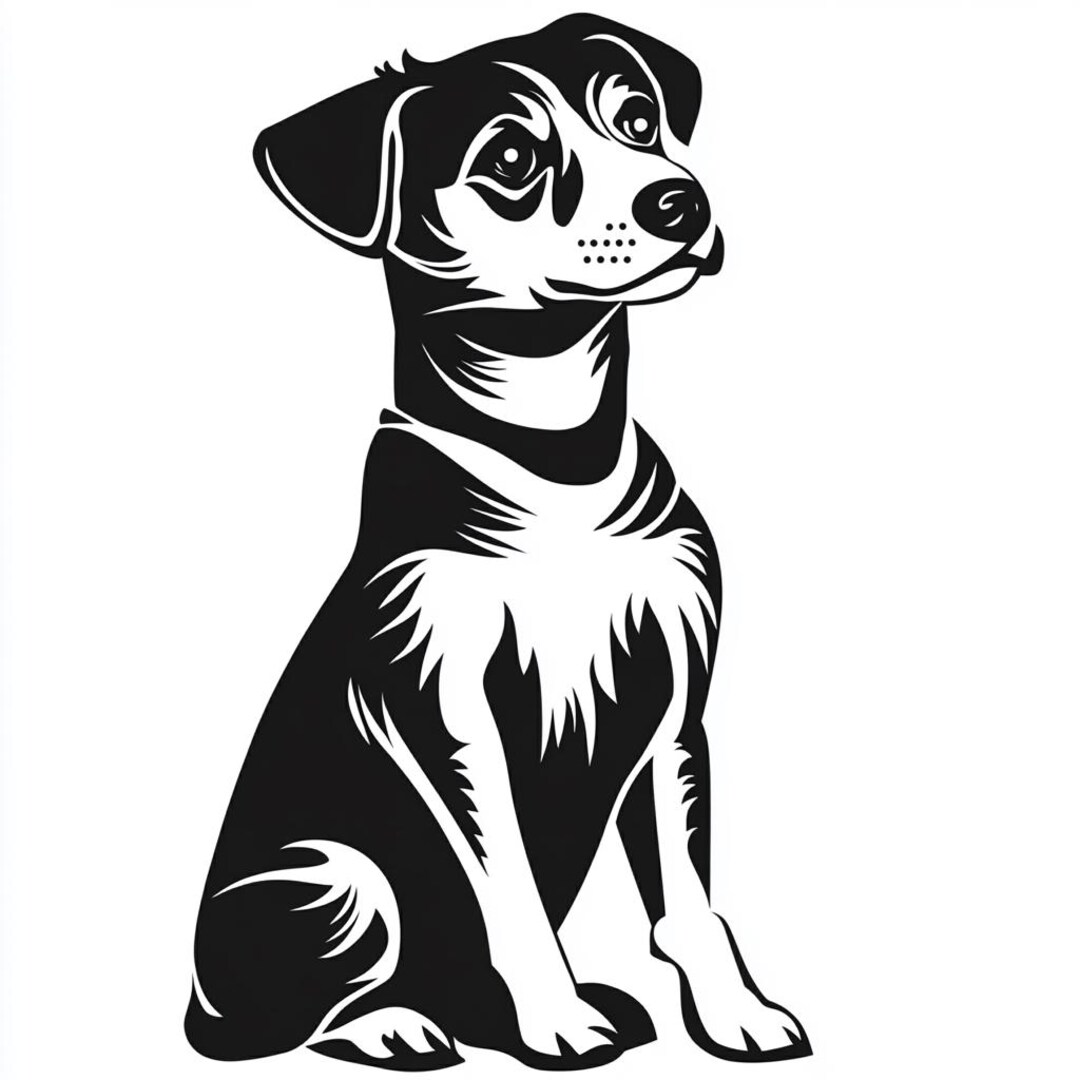Vinyl Decal - Jack Russell Terrier Laptop Sticker Laptop Decal Book ...