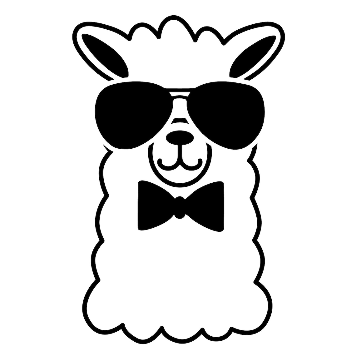 Vinyl Decal Llama Llama Sticker Llama Car Decal Llama Laptop - Etsy