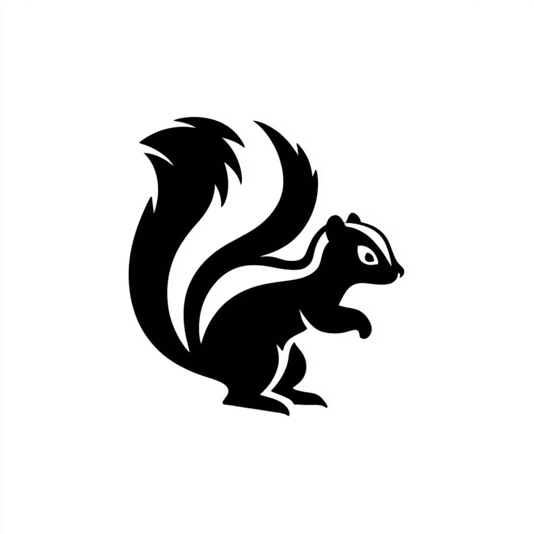 Vinyl Decal - Skunk Laptop Sticker Laptop Decal Book Decal Car Decal ...
