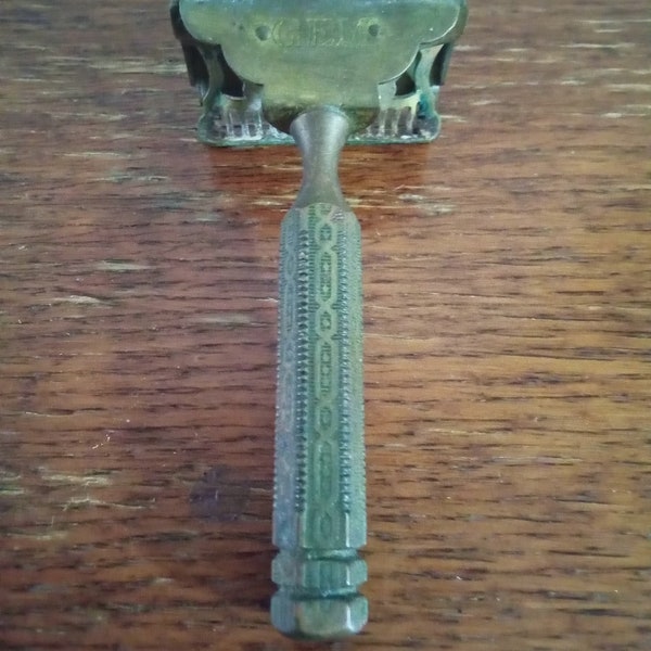 Brass Razor - Etsy