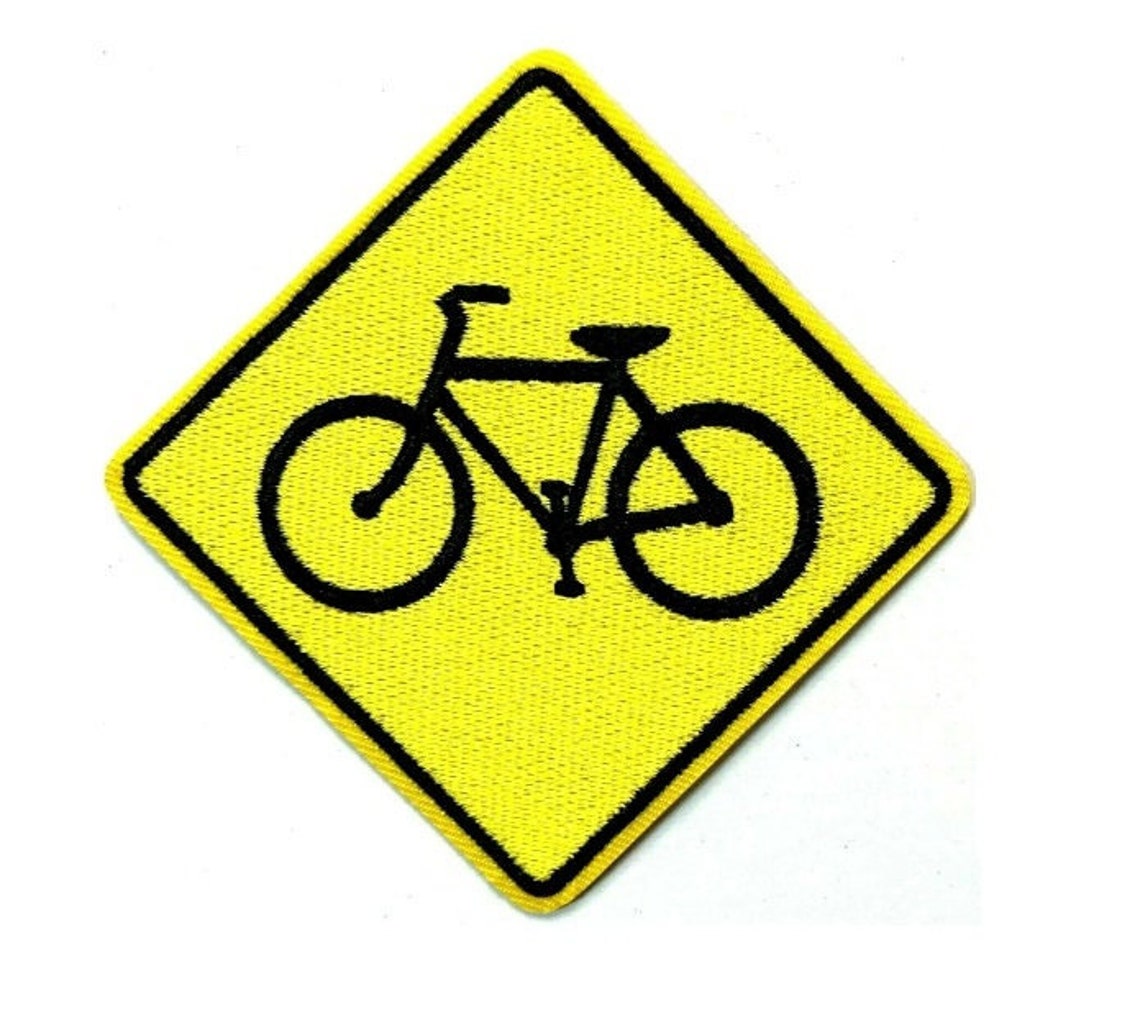 Cycling Street Sign Patch share the Road Bicycle Bicycling - Etsy