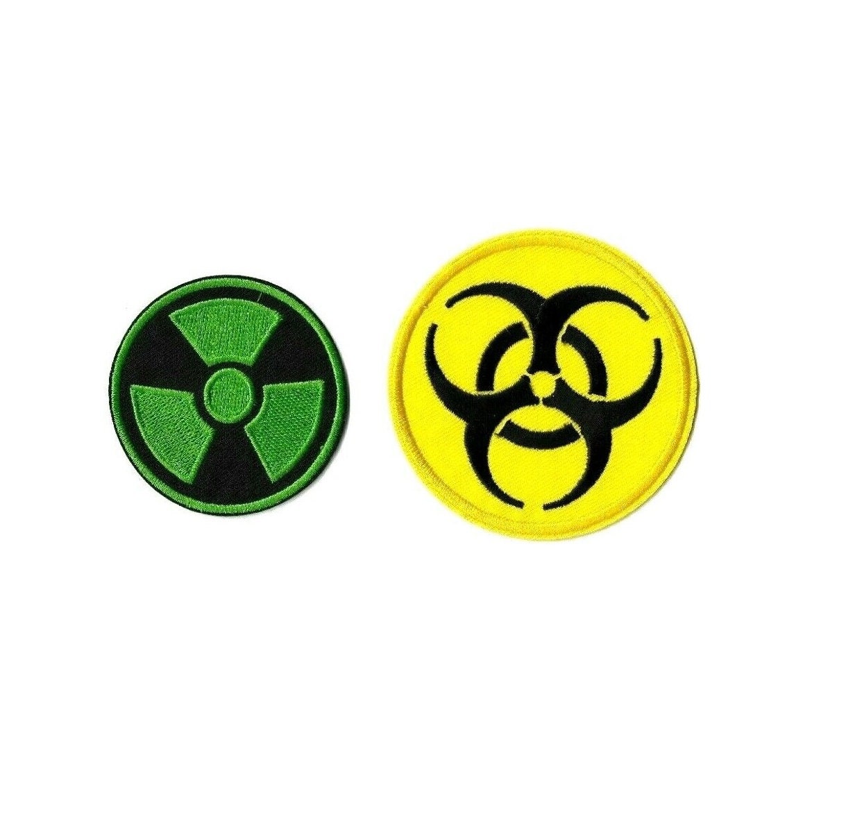 Green And Yellow Biohazard Symbol