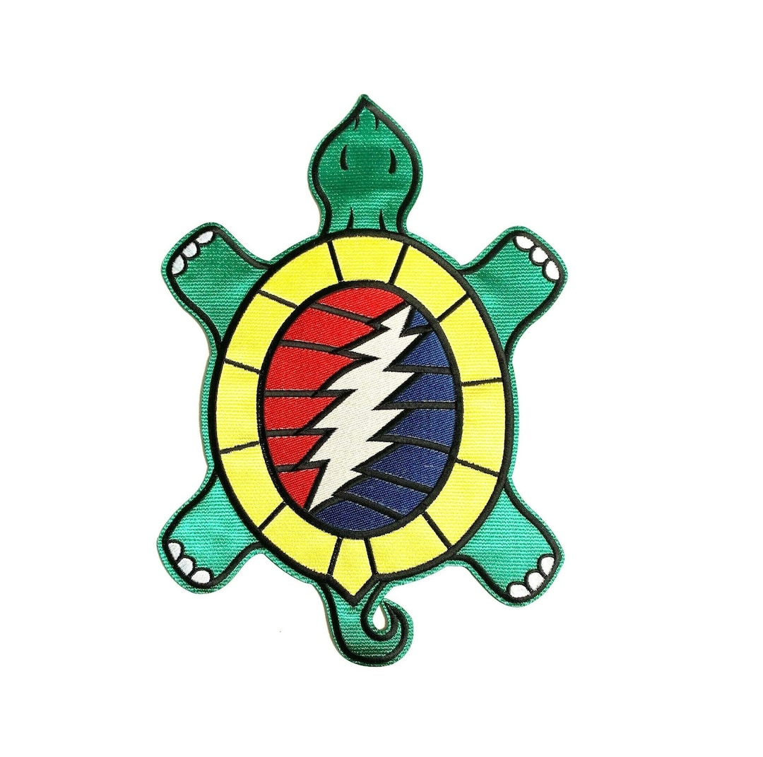 The Grateful Dead Steal Your Terrapin Extra Large Patch 13.5-inch Iron ...