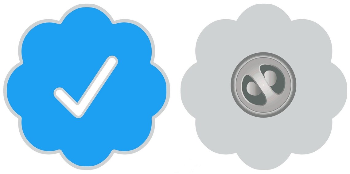 Verified Lapel Pin [authentic Genuine Confirmed Blue-check] Verify ...