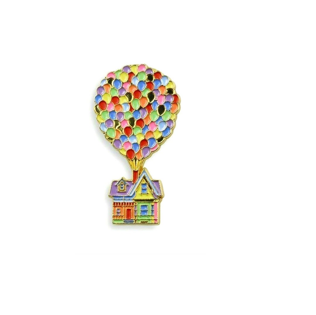 UP Carl's Home Balloons Lapel Pin Metal & Enamel Memorabilia Mondo ...