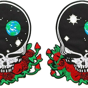 The Grateful Dead Space Your Face Extra Large Patch Over-sized / Emblem Logo - Etsy