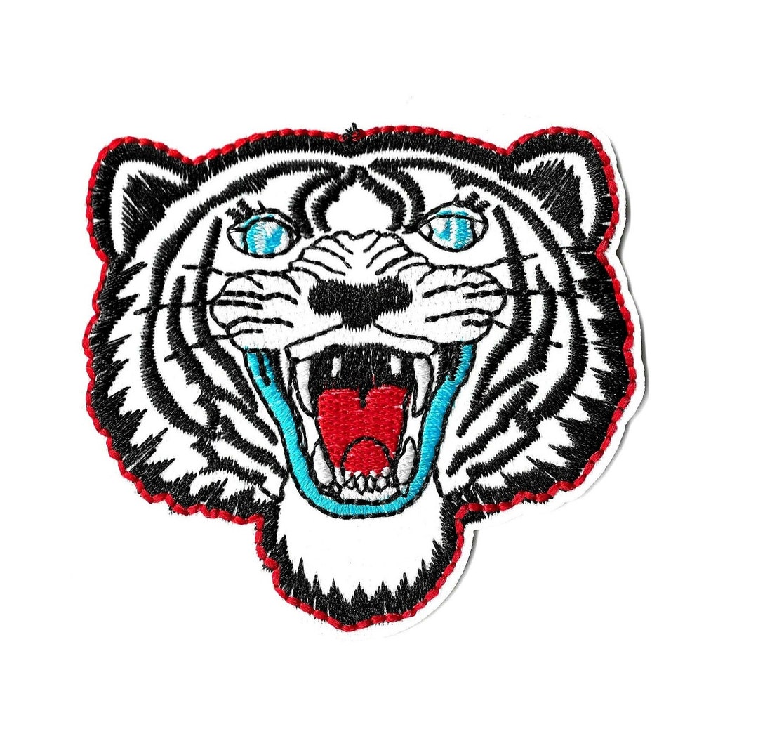 Tiger Head Patch Logo Emblem Insignia Badge [classic Memorabilia] Lucky ...