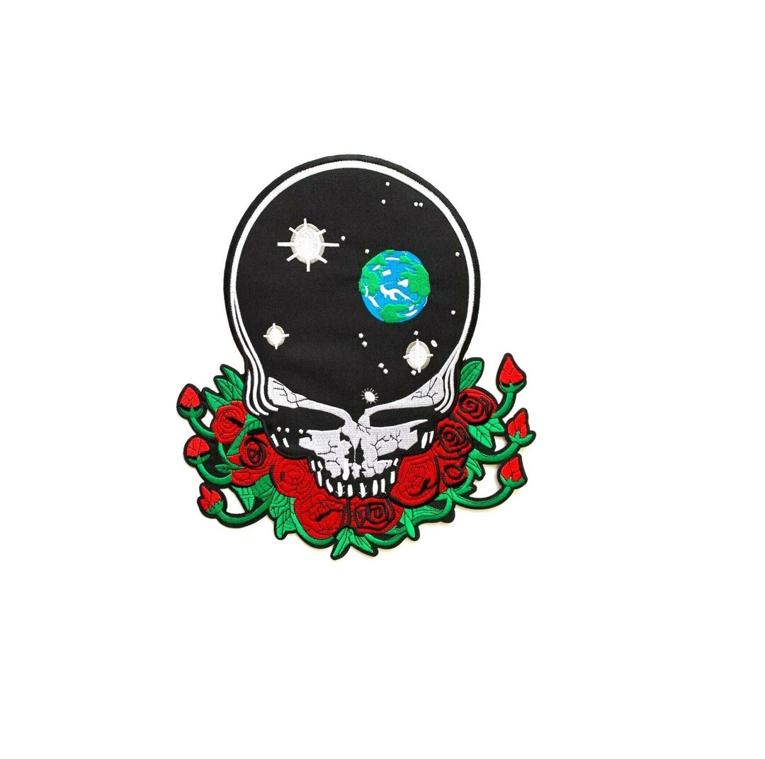 The Grateful Dead Space Your Face Extra Large Patch Over-sized / Emblem ...