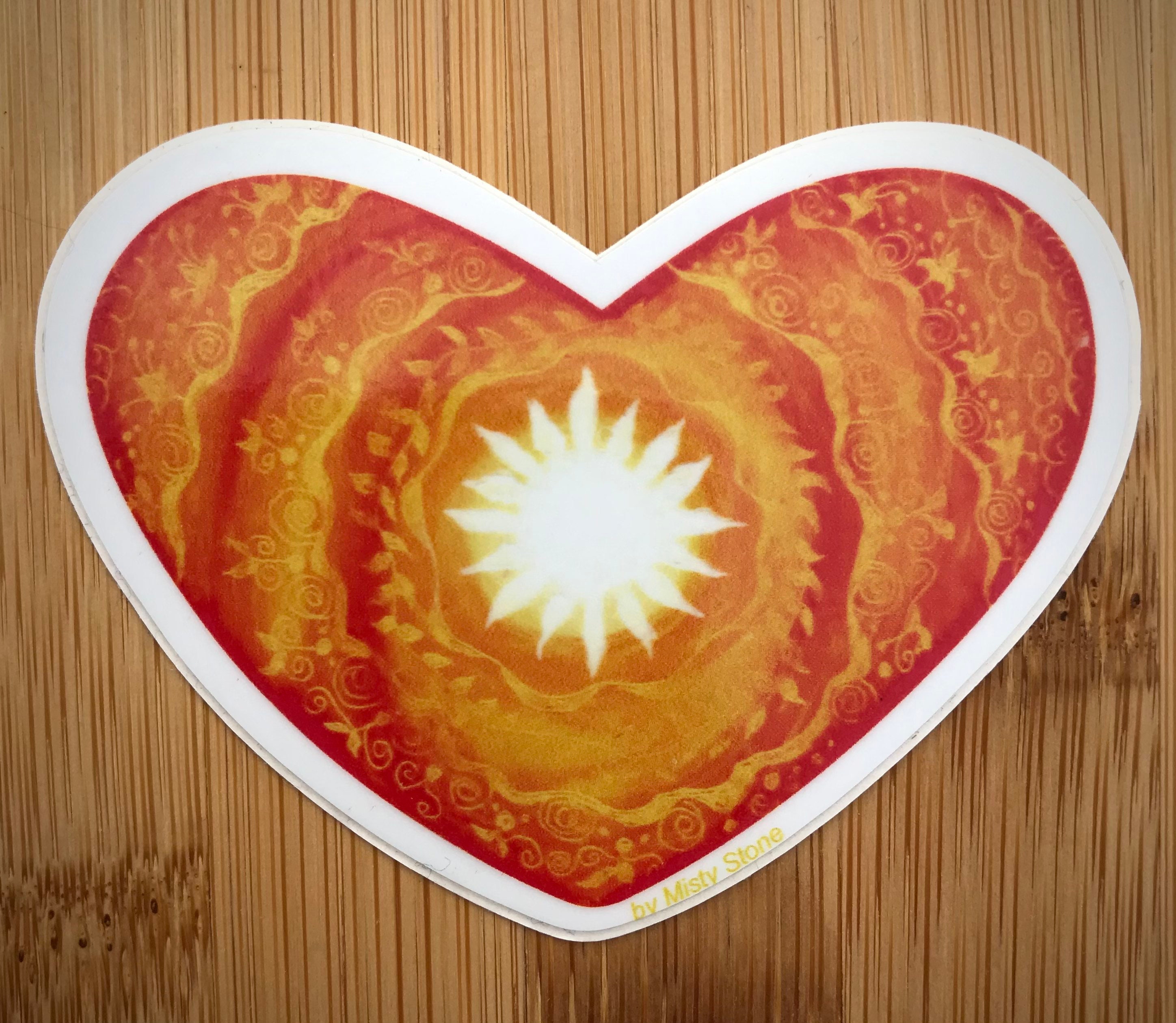 Chakra Sticker Pack | 7 Chakras Stickers, Heart Sticker, Vinyl Sticker ...