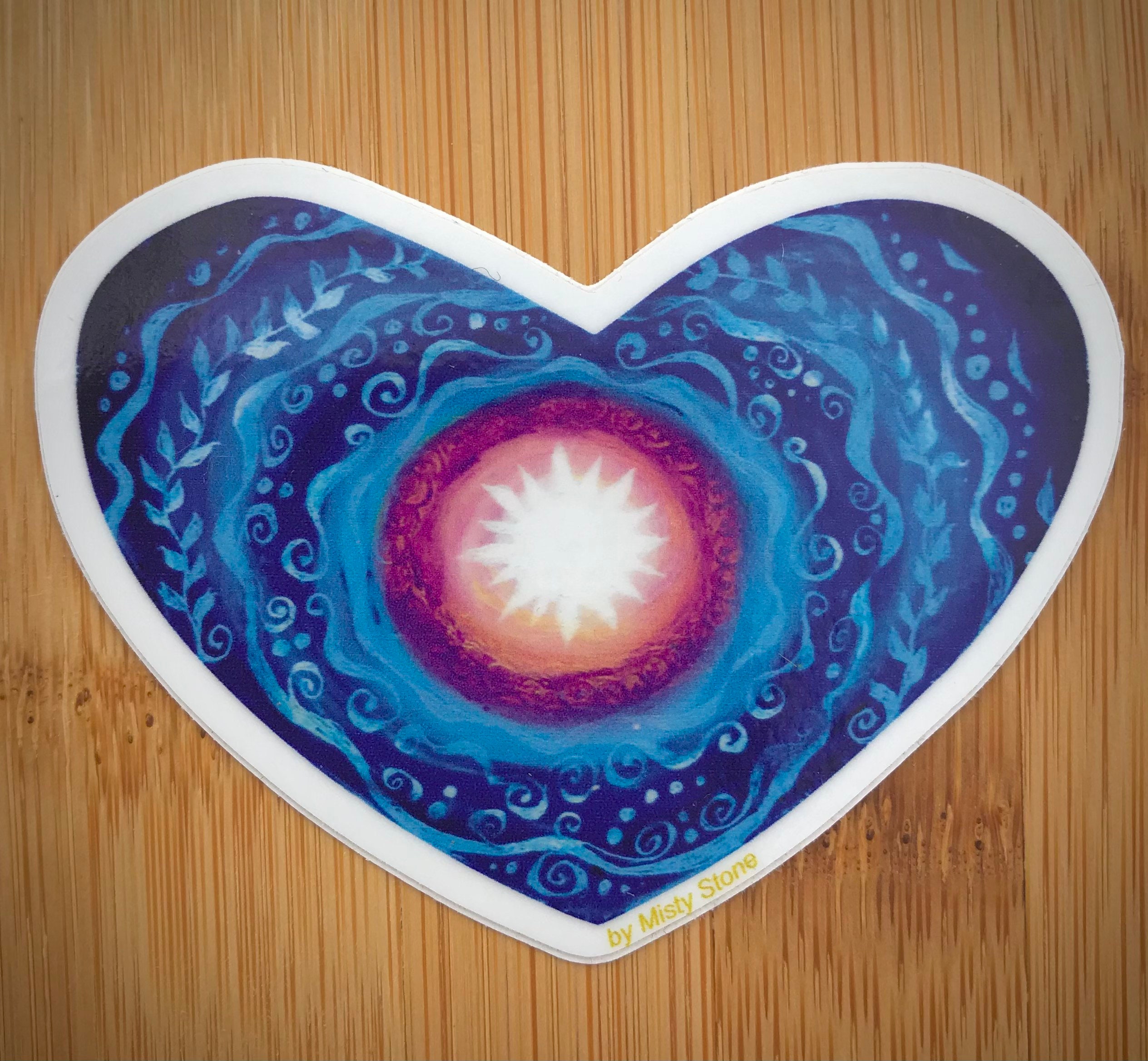 Chakra Sticker Pack | 7 Chakras Stickers, Heart Sticker, Vinyl Sticker ...