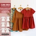 Dress Pattern / PDF Sewing Pattern / Baby and Kids Sizes / - Etsy Canada