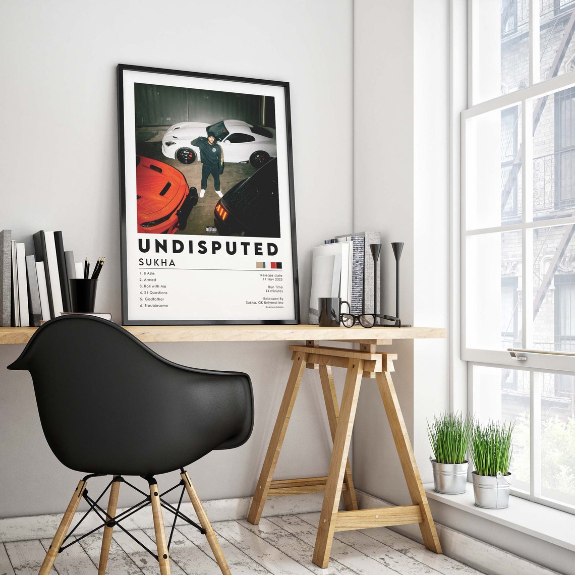 Sukha - Undisputed - DIGITAL - Album Poster | Punjabi Song Poster ...