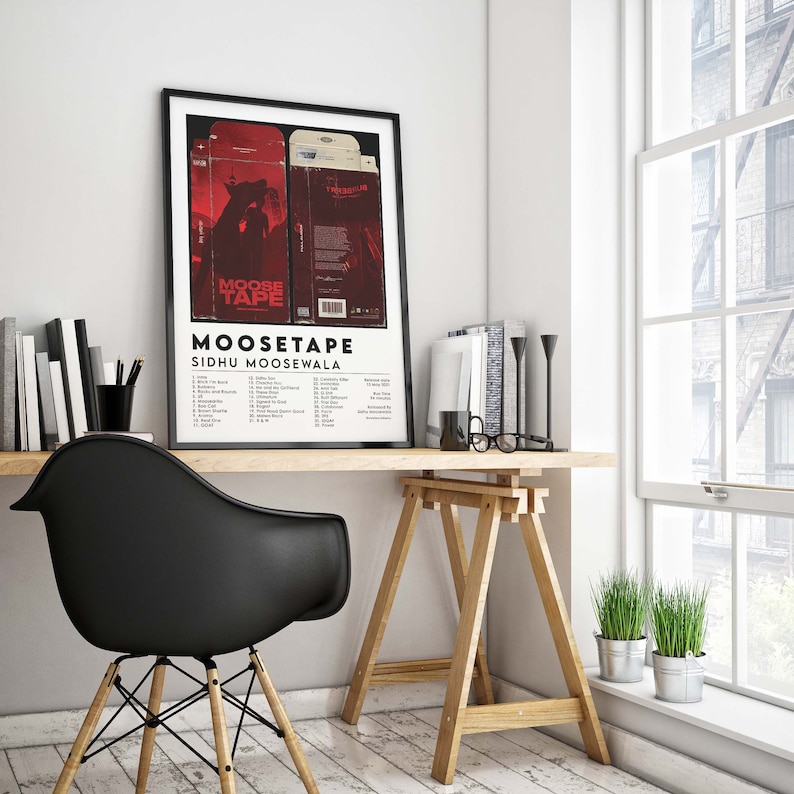 Sidhu Moosewala Moosetape Album Poster | Punjabi Song Poster| Indian ...