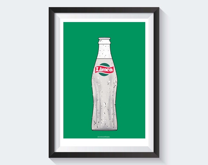 Limca Desi Print - Indian Wall Art - Poster Print - Retro Soda - Modern ...