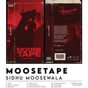 Sidhu Moosewala Moosetape Album Poster | Punjabi Song Poster| Indian ...