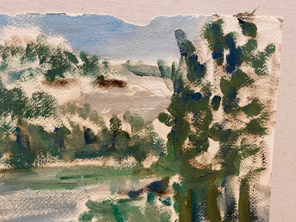 Original John Harris Wilmer Oil & Acrylic Painting: “lake Tahoe ...