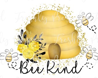 Bee Kind PNG File/ Digital Download Only/bumblebee Design/ PNG - Etsy