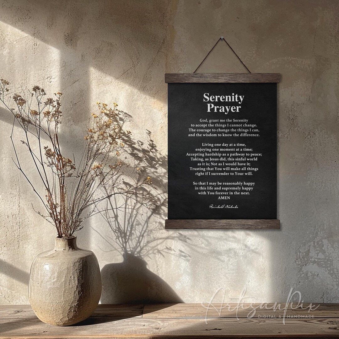The Lord's Prayer Sign Christian Wall Art Canvas Pennant Scripture Art ...