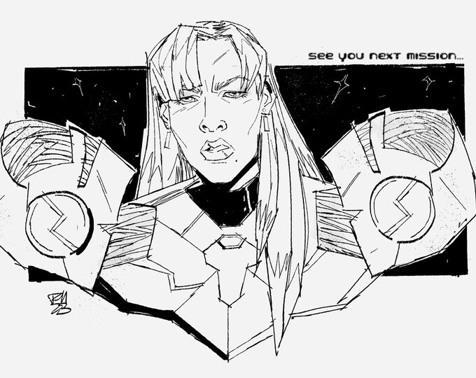 Samus Aran Print | METROID DREAD - Etsy